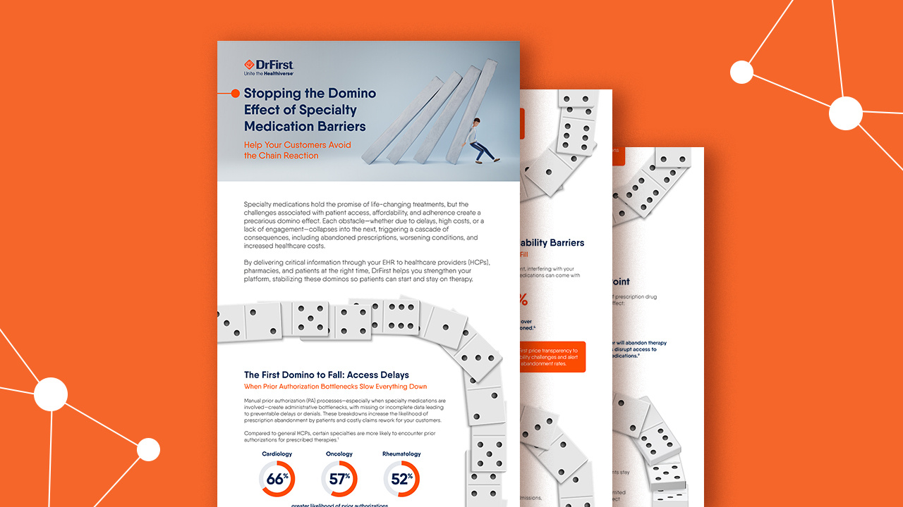 Specialty Medications Add Workflow Complexity | DrFirst